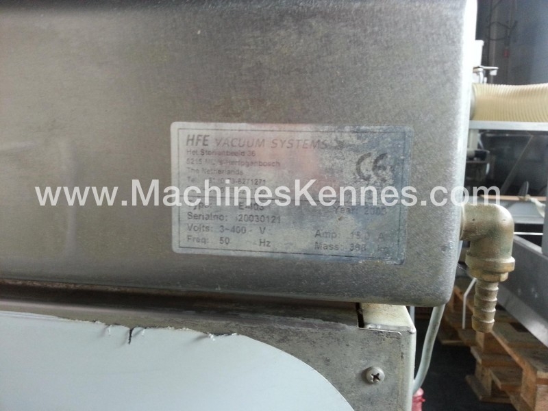 Henkovac E-403 - Vacum machine - Henkovac HFE - E-403 | MK Gilze - Machines Kennes - Food ...