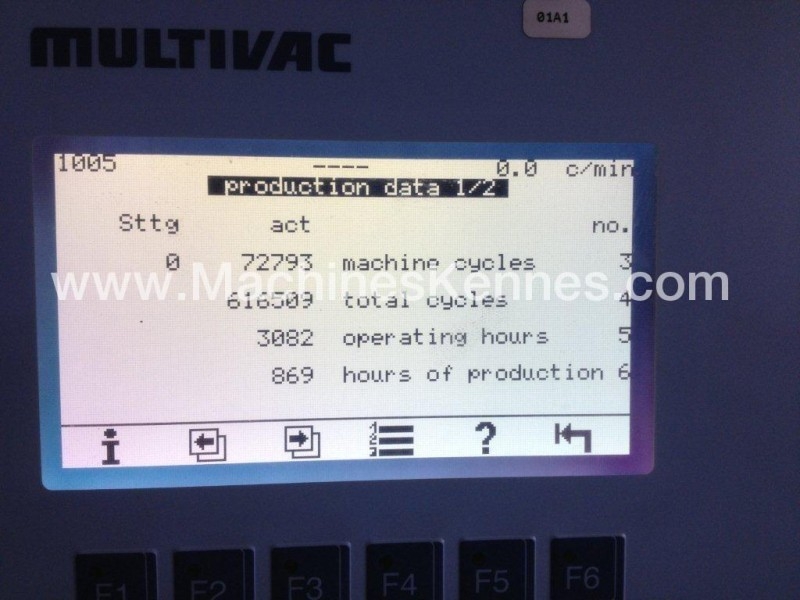 Multivac R240 rigid film - Thermoformer - Multivac - R240 | MK Gilze ...