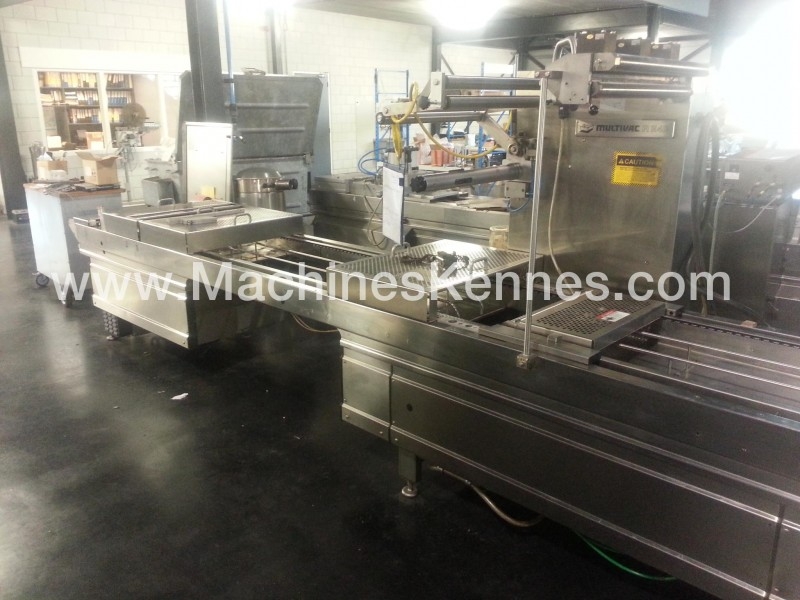 Multivac R240 rigid film - Thermoformer - Multivac - R240 | MK Gilze ...
